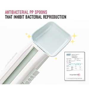 ADDY & PLUSY PHERMES ONECHU Sliding Cat Strip Squeeze Spoon Paste Cat Snack, Liquid Snack/Cat Strip Spoon Pet Snack Spoon (Pink)