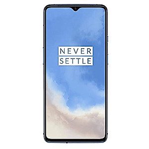 OnePlus 7T (128GB, 8GB) 6.55" AMOLED 90Hz Display, Snapdragon 855+, T-Mobile Unlocked Global 4G LTE GSM (AT&T, Metro, Cricket) (Glacier Blue) (Renewed)