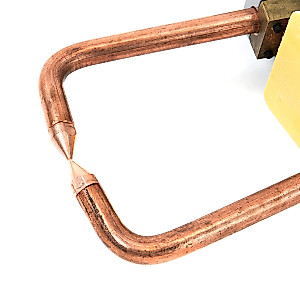 Stark USA Portable Spot Welder 1/8" Electric Single Phase Handheld Welding Tip Gun Handle Weld Spot 110V 6" Throat Depth