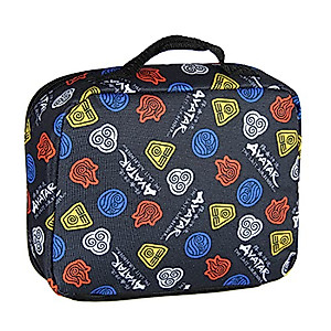 INTIMO Nickelodeon Avatar The Last Airbender Characters Aang Zuko Katara Sokka 5 PC Backpack Lunchbox Icepack Water Bottle