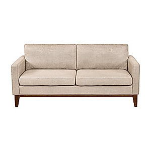 LifeStyle Solutions Derry Sofa, 70.4" W x 29.9" D x 32.7" H, Beige