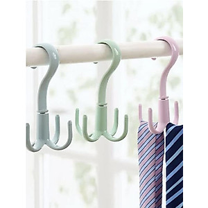 6 pcs Multifunctional Clothes Hanger with Stackable