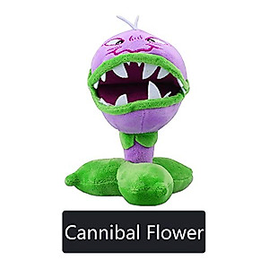 Maikerry 1 PC Plants Plush Toy PVZ Stuffed Figure Doll New for Children, Great Gifts for Kids and Fans