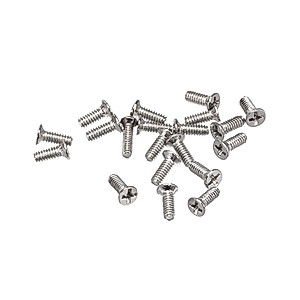 uxcell M1.4 x 4mm Phillips Screw Fastener Silver Tone for Laptop PC TV Fan Switch 500pcs