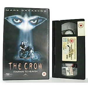 The Crow: Stairway To Heaven - T.V. Movie - V.Rare Large Box - M.Dacascos - VHS