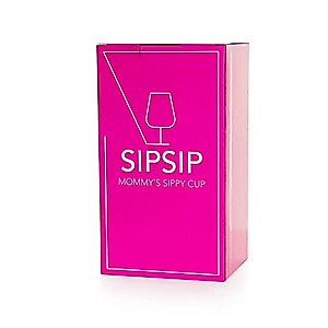 Daylily SIPSIP Wine Glass | The Wine Glass with a Straw | Mommy's Sippy Cup