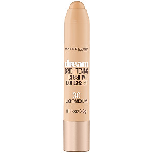 Maybelline Dream Brightening Creamy Concealer, Light/Medium, 0.11 oz.