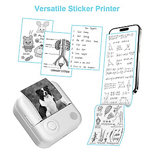 Zuukoo Sticker Printer Calculator Notepad