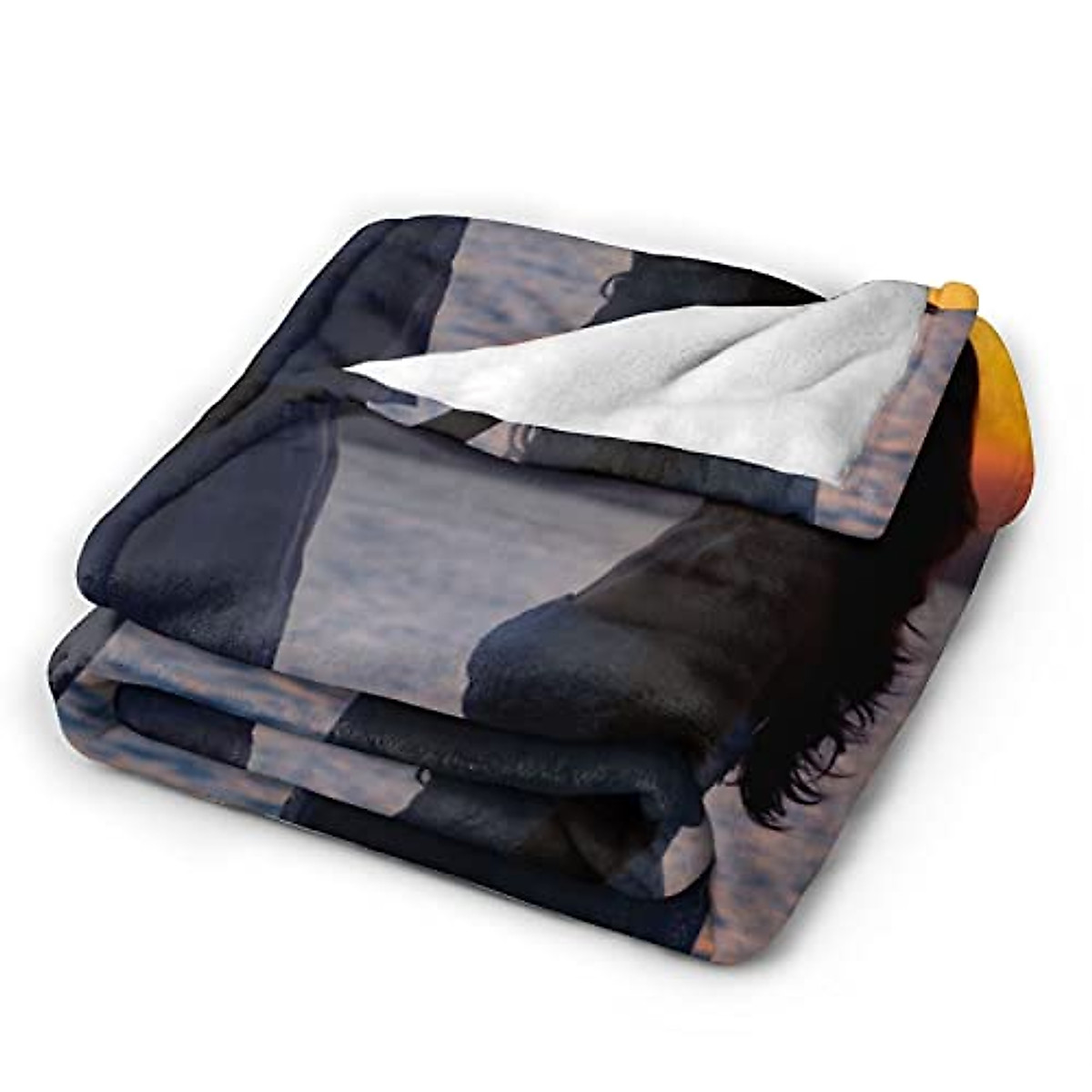 iPrint Personalized Throw Blanket Custom Blanket with Photo Collages Customized Blankets for Family, Friends, Dogs or Pets, Used as Souvenirs and Gifts, 1 Photo Collage