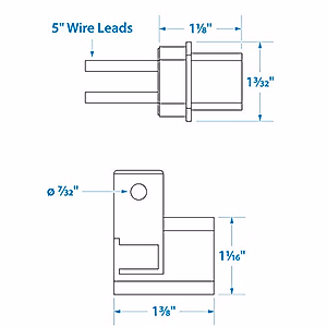 Seachoice in-Line Fuse Holder, Waterproof, 30 Amp Fuse