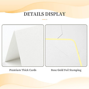 PAILON Watercolor Floral Thank You Cards With Envelopes, Blank Greeting Note Cards With Envelopes Blank Inside, Funny Birthday Cards For Women Men, Thank You Card For Wedding Business,Graduation