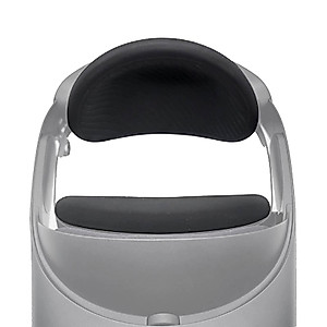 Head Pad Covers Compatible with Mate Quest Pro Accessories Forehead Cushion Pad and Posterior-Brain Pad Sweatproof Silicone Removable Relieve Pressure Pad (Black)