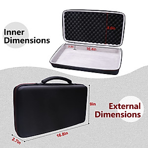 LTGEM Hard Case for M-Audio Oxygen Pro Mini – 32 Key USB MIDI Keyboard Controller