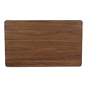 New Classic FURNITURE Mid-Century Modern Oscar Dining Table, 60-Inch, Walnut