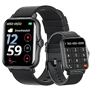 ANDFZ Smart Watch(Receive & Dial), 2023 Newest 1.85" TFT HD Full Touch Screen, Smart Watch for Women Men,SmartWatchs with Fitness Tracker/Call/Text/AI Voice Assistant