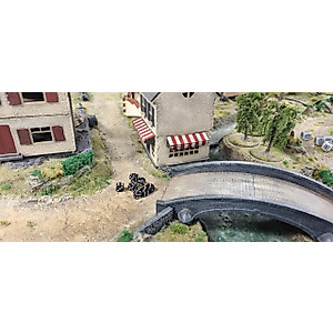 30x D6 Dice Pack | 10mm Classic Black Spot Six Sided Dice Set | For Classic and Professional Tabletop Dice Games | By Warlord Games