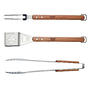 Tramontina 3 Piece Stainless Steel BBQ Tool Set