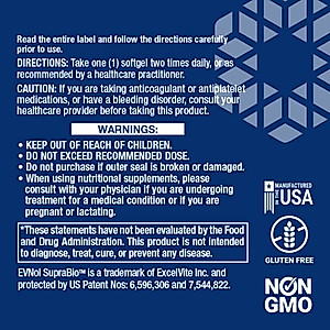 Life Extension Super Absorbable Tocotrienols – Vitamin E D-alpha tocopherol Supplement For Healthy Brain, Hair, Skin, Eye and Immune System – Gluten-Free, Non-GMO – 60 Softgels