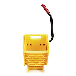 Rubbermaid Commercial Products Side-Press Replacement Wringer for WaveBrake 2.0 Mopping Buckets, Yellow, Heavy Duty Cleaning for Professional/Janitorial Use