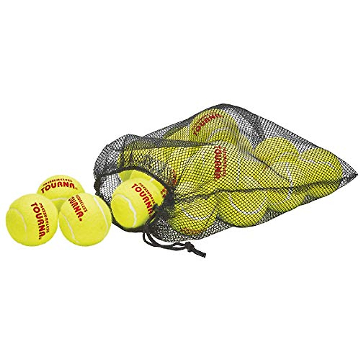 Tourna Mesh Carry Bag of 18 Tennis Balls