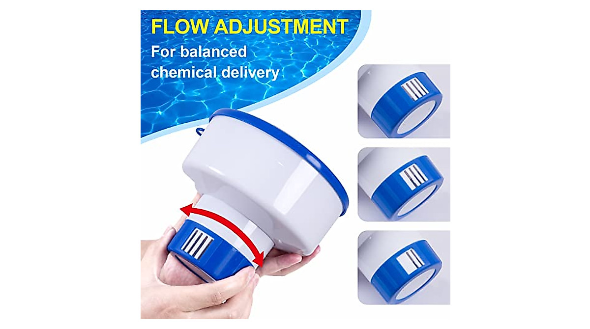 Sepetrel Pool Chlorine Floater Dispenser | Adjustable & Durable