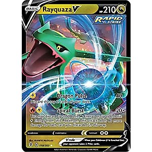 Rayquaza V - 110/203 - Ultra Rare - Sword & Shield - Evolving Skies