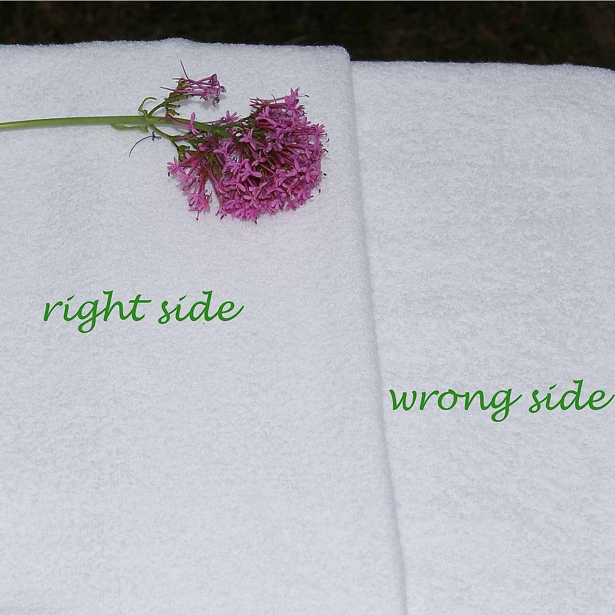 Rayon Bamboo Cotton Double Loop Terry, Cetified Organic, Fabric by The Yard