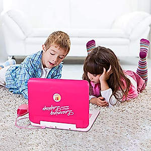 LESHITIAN Kids Laptop, 80 Learning Activities, Educational Learning Computer for Kids Ages 5+