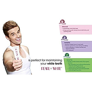 BEYOND Pearl White Whitening Toothpaste (Advanced, 4.76 oz / 135 g)