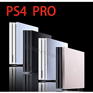 New Replacement Top Upper Housing Shell Case Cover Protective Front Shell for PS4 Pro Console White