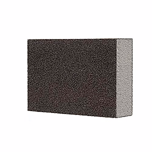 3M Sanding Sponge, 3 3/4 in x 2 5/8 in, Medium, 12-Pack