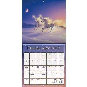 2023 Unicorns Wall Calendar
