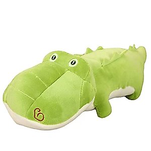 Sengocis Crocodile Big Hugging Pillow, Soft Alligator Plush Stuffed Animal Toy Gifts for Kids, Birthday, Christmas 13.7 Inches.