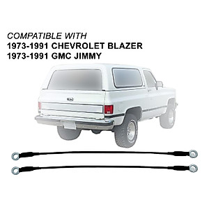 APA Replacement 22'' Tailgate Cable for 1973-1991 Blazer Jimmy Pair Passenger and Driver Side 6274850 GM1918100