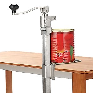 Commercial Can Opener Industrial Can Opener 13inch Heavy Duty Commercial Kitchen Restaurant Can Opener Table Bench Clamp Commercial Grade Manual Can Opener