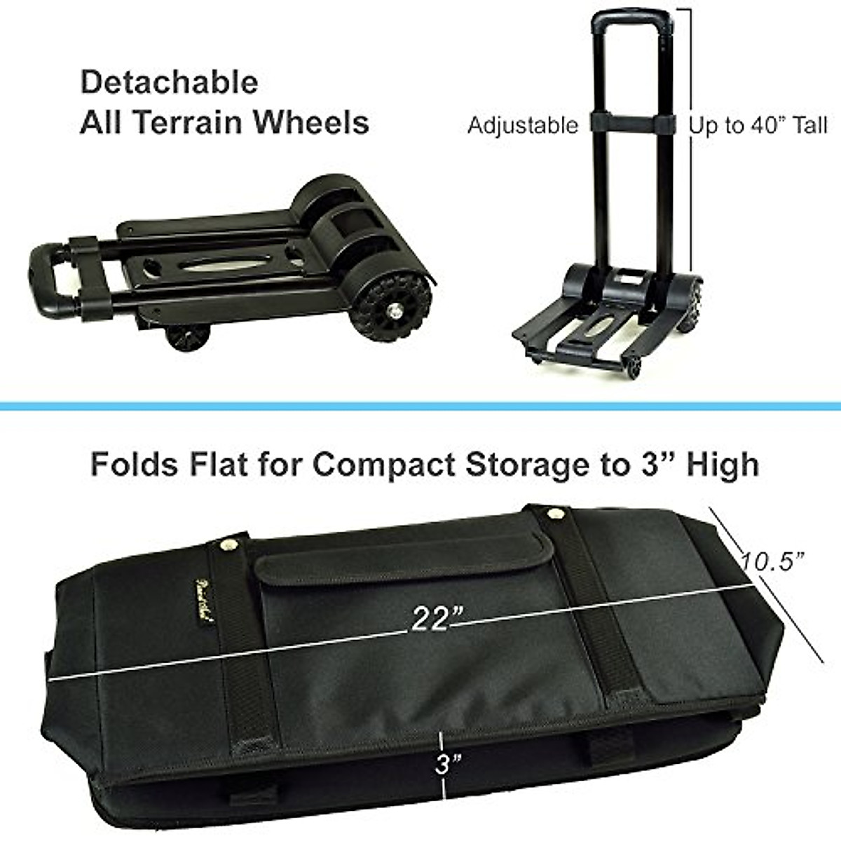 Picnic at Ascot Travel Cooler with Wheels- 64 Can Capacity- Collapsible Leakproof Cooler- Designed & Quality Approved in the USA