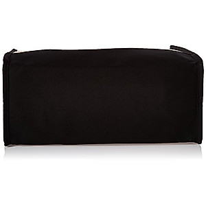 Mud Pie Classic Black and White Canvas Tote Bag, BLANK, 17" x 19" x 2"