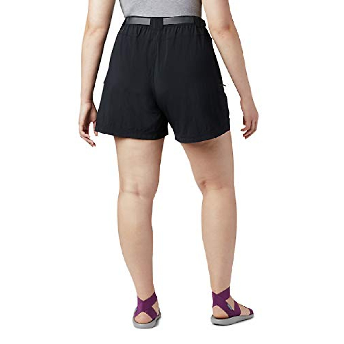 Columbia Women's Sandy River Cargo Short Shorts, black, Mx6