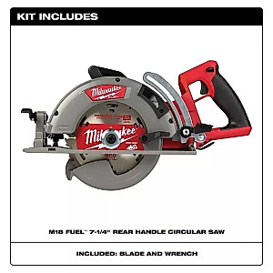 Generic For Milwaukee M18 FUEL Rear Handle 7-1/4"" Circular Saw - Tool Only