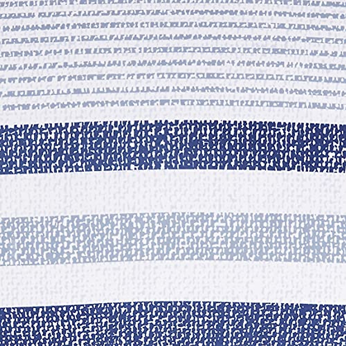 Amazon Basics Ultra-Soft Lightweight Microfiber Reversible Comforter 2-Piece Bedding Set, Twin/Twin XL, Blue Denim/Beige Stripes, Striped