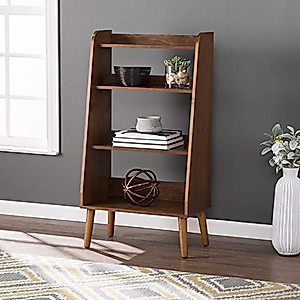 Southern Enterprises Berritza Bookcase, Walnut