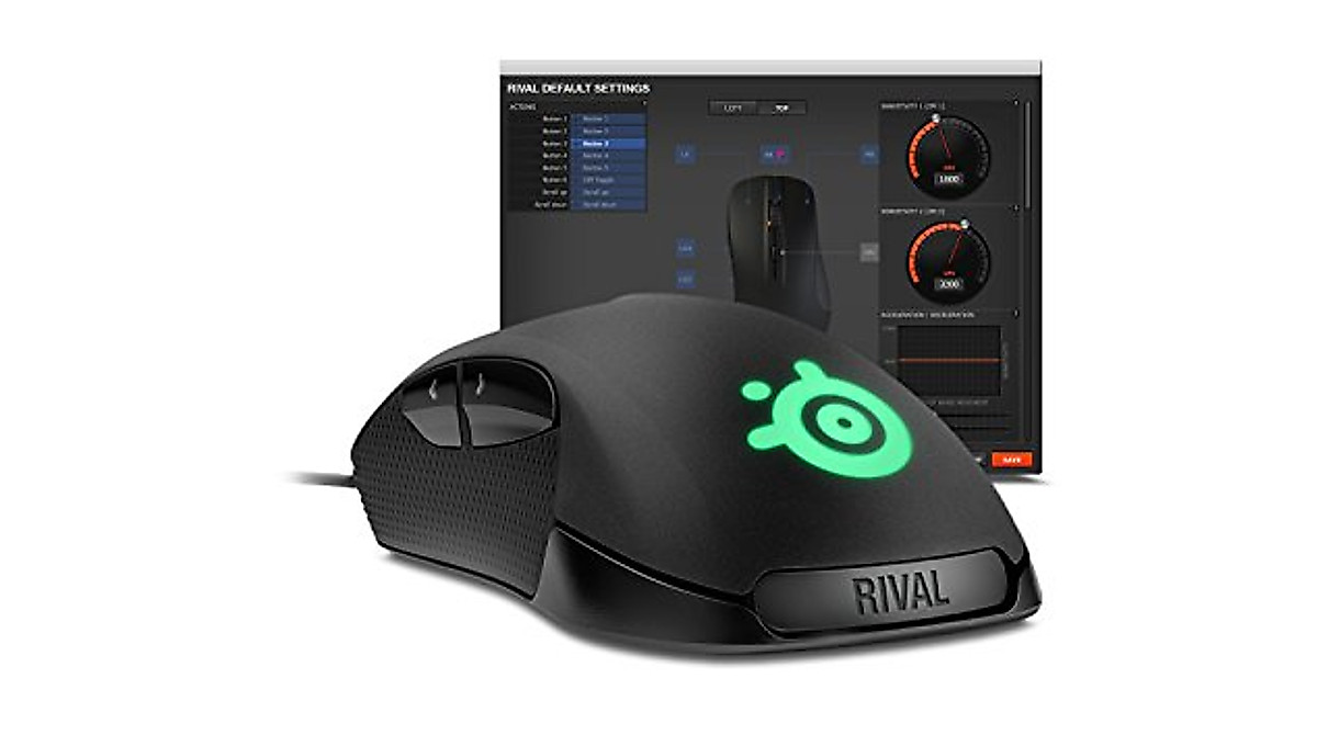 SteelSeries Rival Optical Gaming Mouse - Unmatched Performance