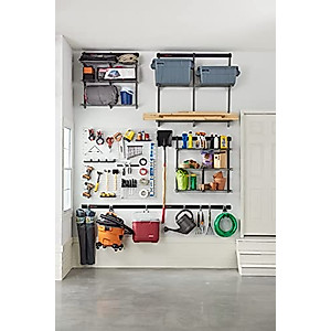 Rubbermaid Commercial Products Brute Tote Storage Container with Lids-Included, 20-Gallon, Gray, Rugged/Reusable Boxes for Moving/Storing in Garage/Basement/Attic/Jobsite/Truck/Camping, 2 Pack