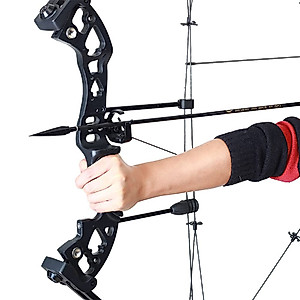 SOPOGER Archery 30inch Carbon Arrows 12 Pack and 6 Pack Hunting Broadhead Set Archery Arrow for Compound Bow & Recurve Bow Spine 500 Hunting Arrow with Removeable Tips Practice Target Shooting (Red)