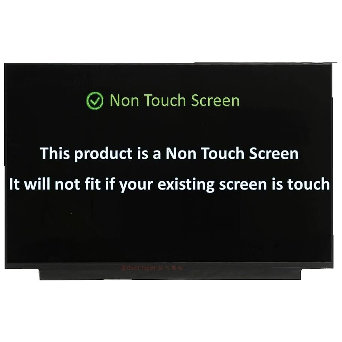 YDACLCD 15.6" FHD 1920X1080 144HZ EDP-40PIN Screen Replacement for ASUS ROG Strix G15 G513QY LCD Non-Touch Screen