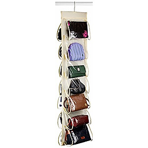 Hanging Shoe Organizer - 14 Pockets - The Clear Pockets Will Protect Your Shoes, Handbags or Purse and Enable You to Find Them Easily. Hang it in a Closet to Keep Your Closets Neat and Organized.