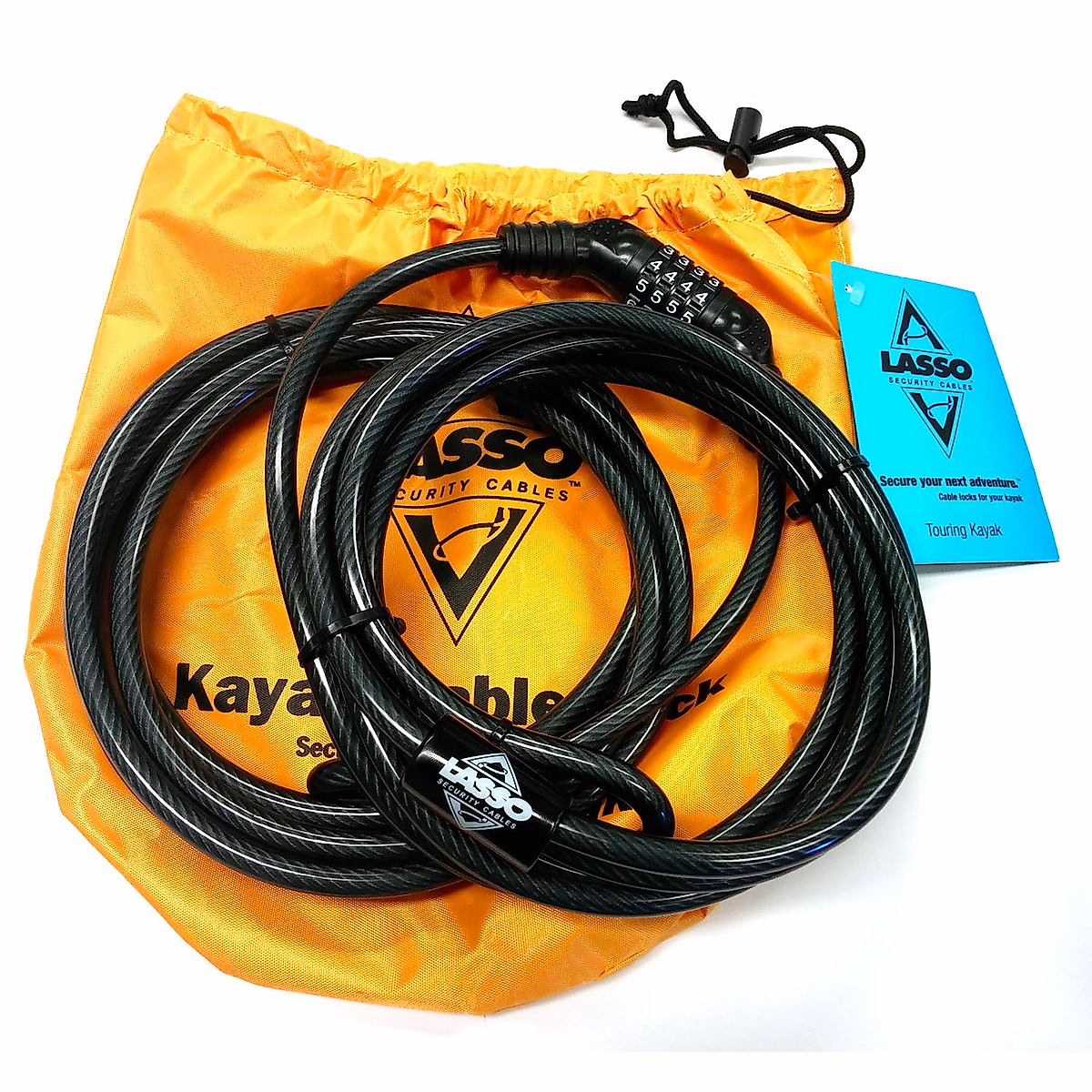 Lasso The Original Kayak Lock for Closed Deck Touring Kayaks