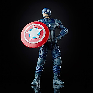 Hasbro Marvel Legends Series Gamerverse 6-inch Collectible Captain America Action Figure Toy, Ages 4 and Up
