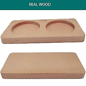 Salt and Pepper Mill Tray, Pepper Salt Mill Tray, Wood Tray