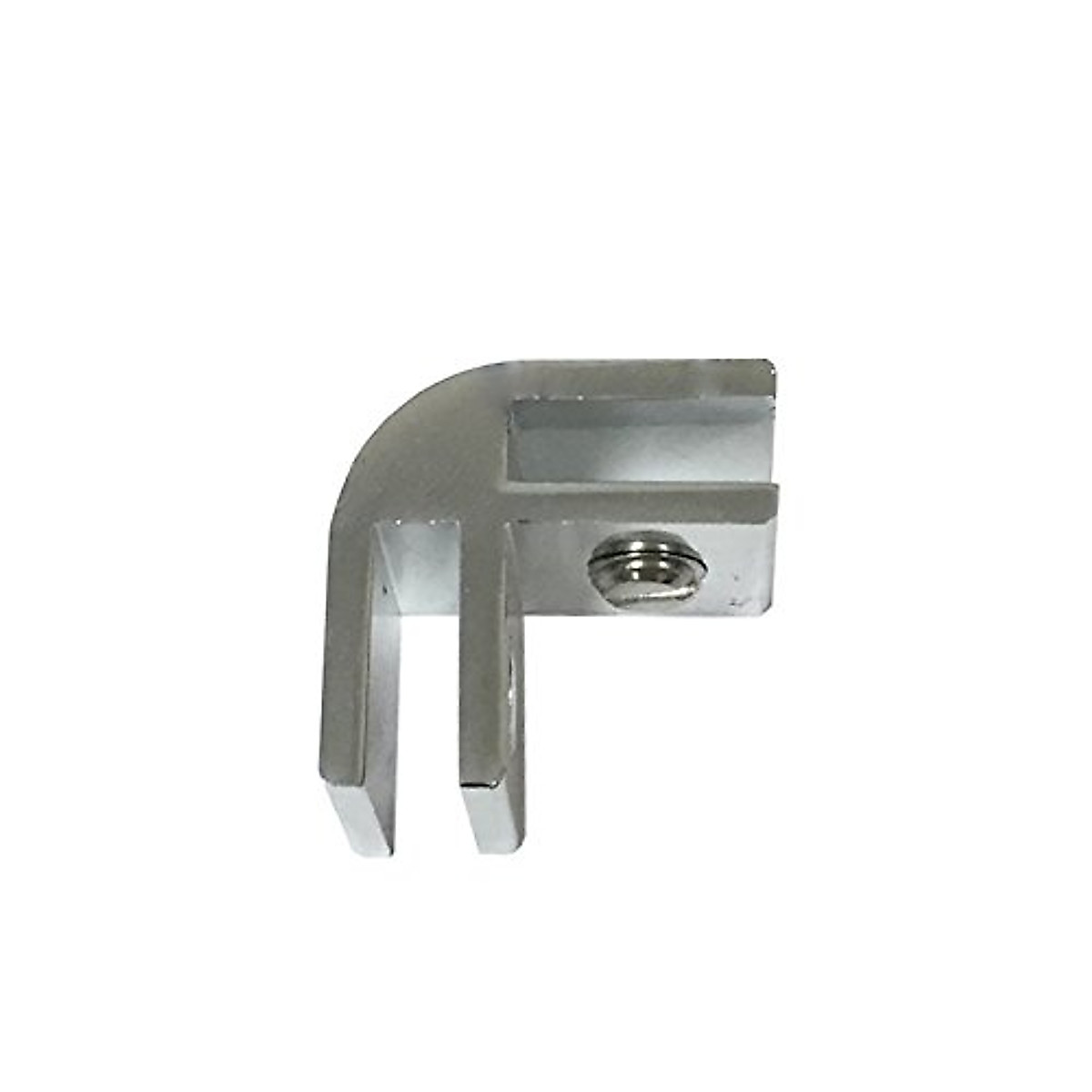 COOKE Custom Square Glass Fire Pit Windscreen, 3/16" Thick Glass, Silver Clamps with No Skid Rubber Feet, You Choose The Size (30" x 30" x 8")